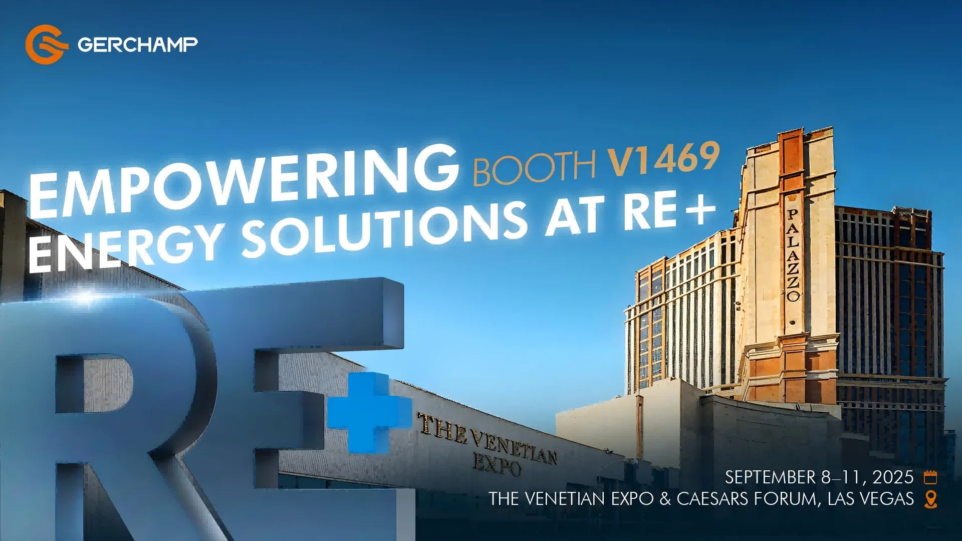 Join Gerchamp at RE+ 25 – Booth V1469!