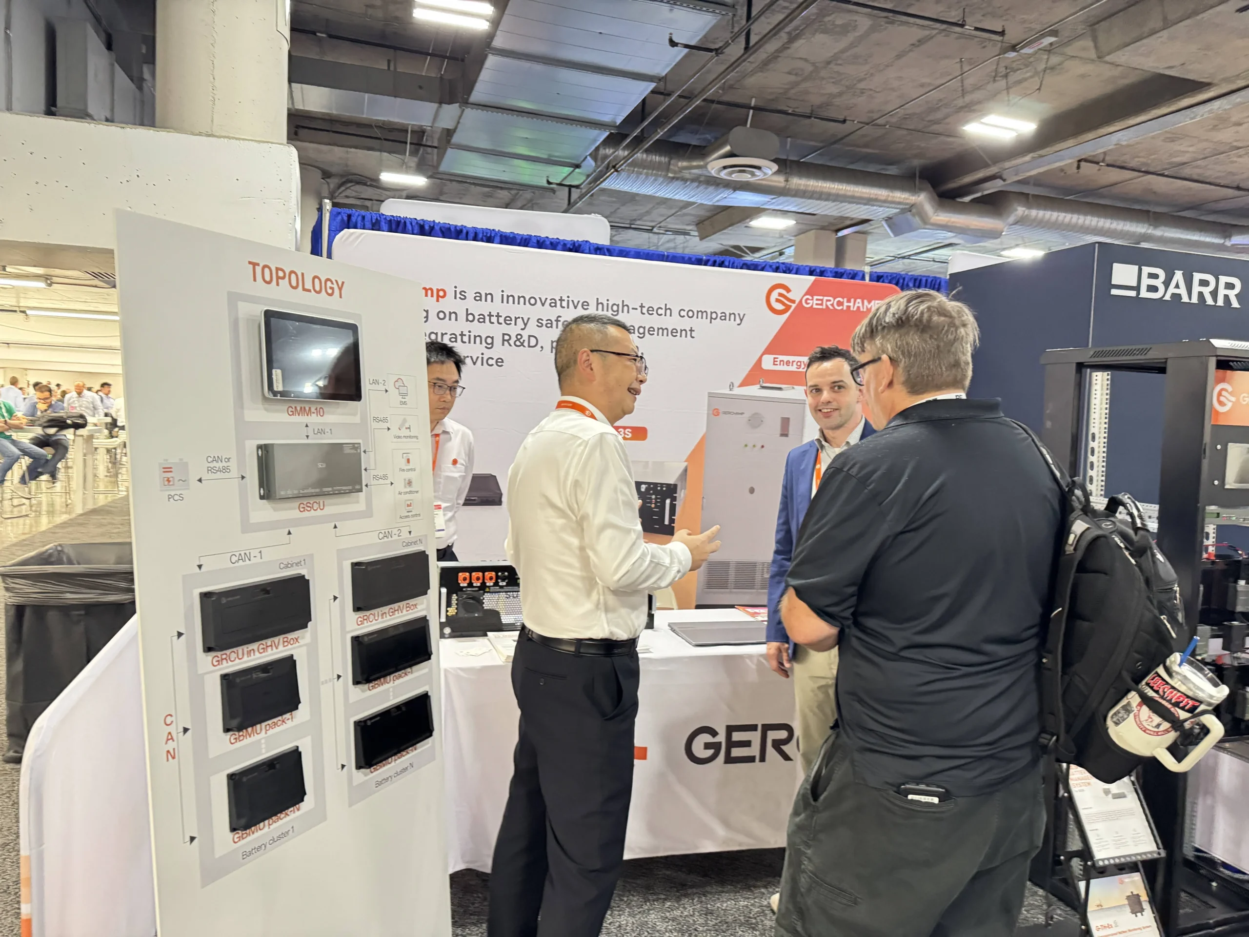 Gerchamp Showcases Resilient Energy Storage Solutions at RE+ 2025