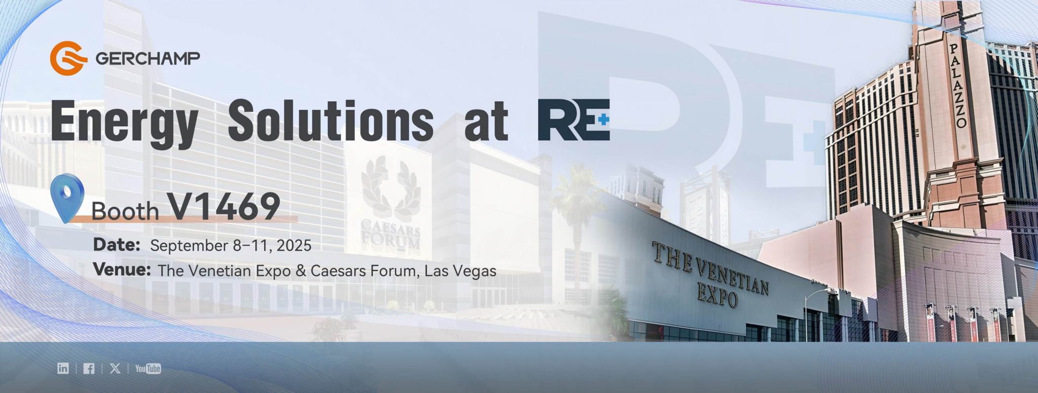 Join Gerchamp at RE+ 25 – Booth V1469!